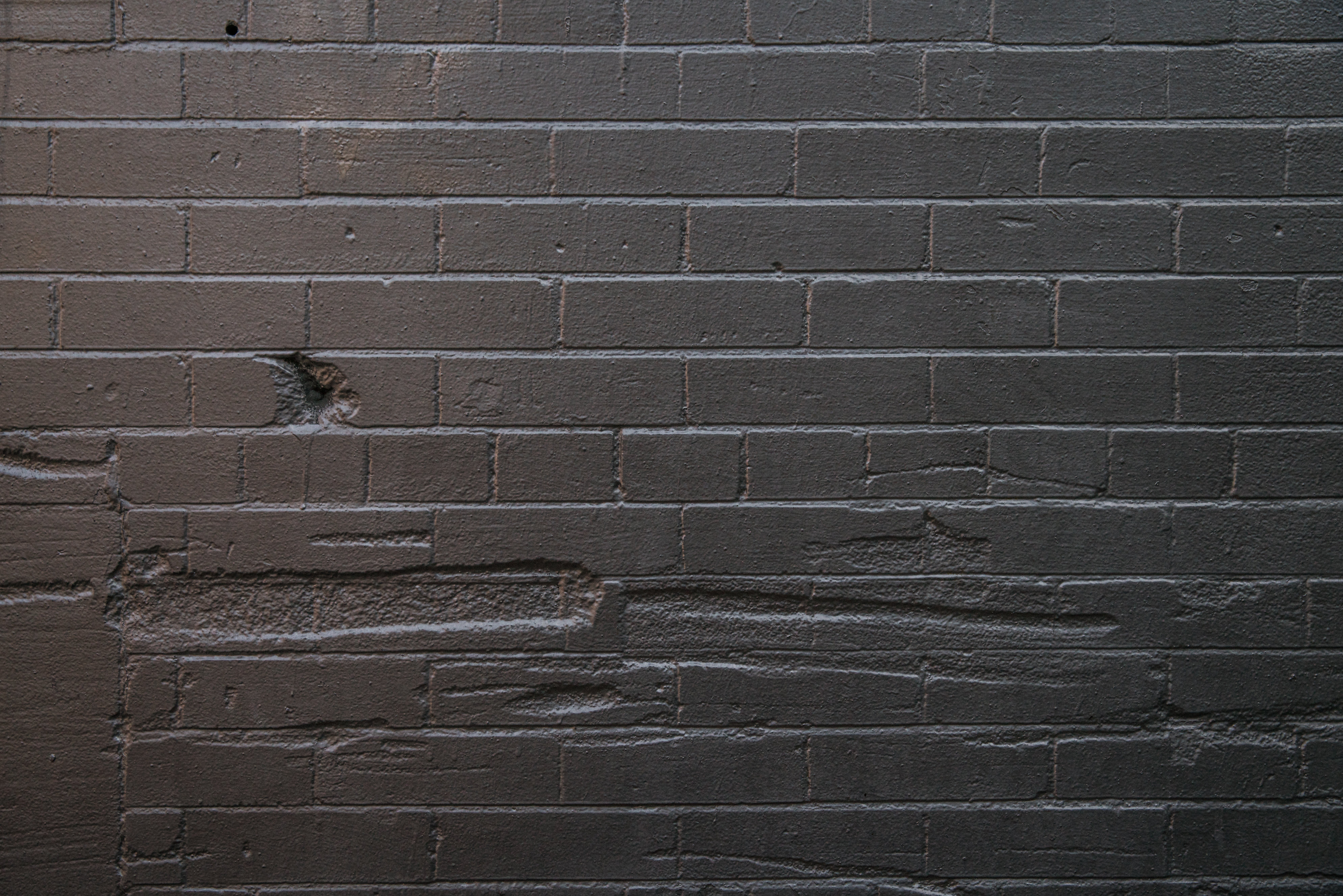 White Painted Brick Wall Texture