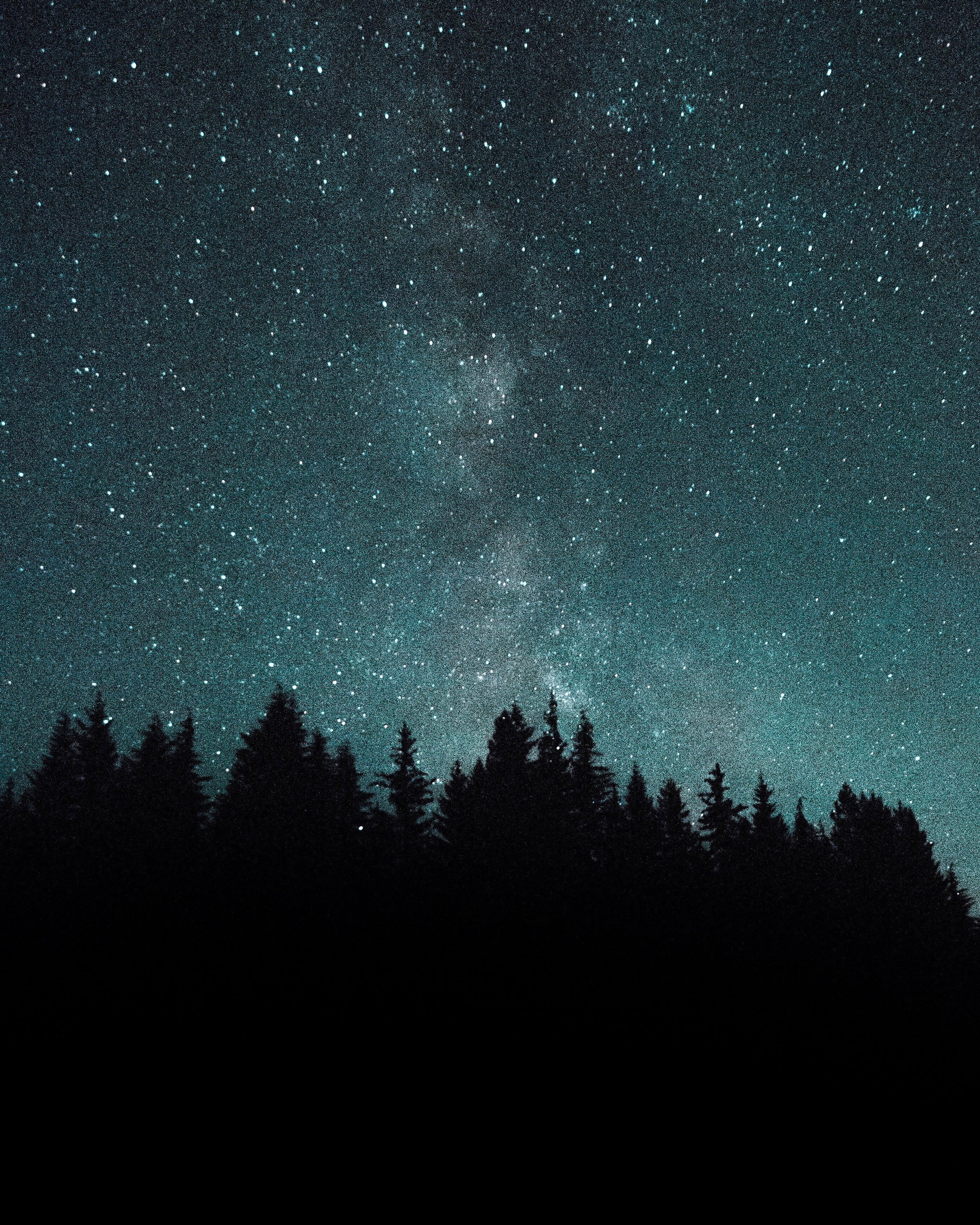 Starry Night Skies Background
